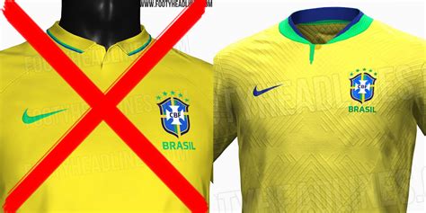 Infos Camisas da Seleção Brasileira para a Copa do Mundo 2022 MDF