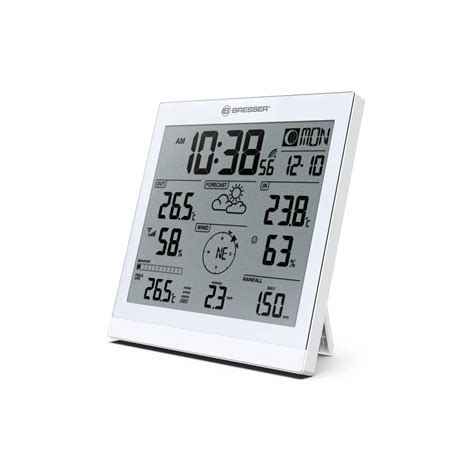 Acheter en ligne Station météo BRESSER XXL JC avec capteur extérieur 5 en 1