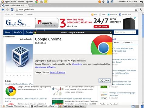 How To Install Google Chrome On Fedora Centos Rhel Itzgeek