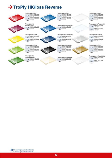 Trotec Laser Und Gravurmaterial By Stefanie Pilz Issuu