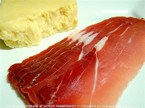 Potrawyregionalne Zapiekane Szparagi W Szynce Parme Skiej Z Cheddarem