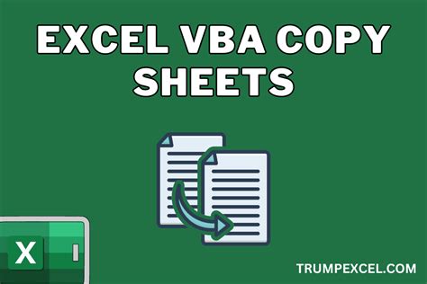 Vba Copy Sheet To New Existing Workbook Worksheets Library