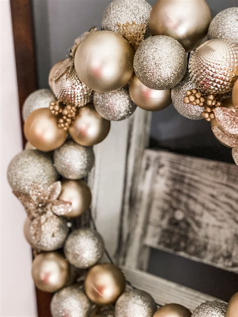 Diy Dollar Tree Ornament Wreath Re Fabbed