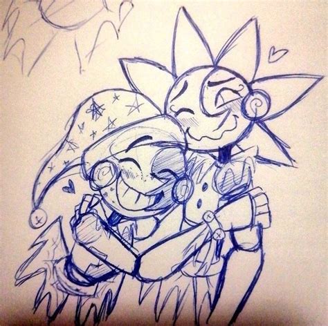 Fnaf Drawings Drawing Sketches Art Drawings Sun Moon Creepy Games