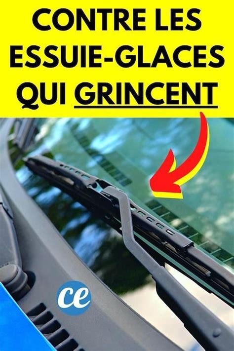 Fini Les Essuie Glaces Qui Grincent Et Qui Couinent Avec Cette Astuce