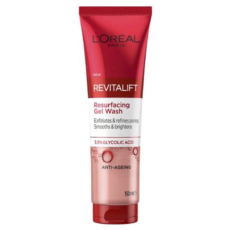 LOr Al Paris Revitalift 3 5 Glycolic Acid Resurfacing Gel Wash