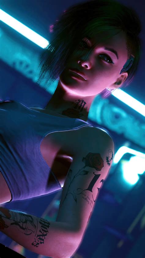 Judy Cyberpunk 2077 Wallpaper Hd Garret Johnston