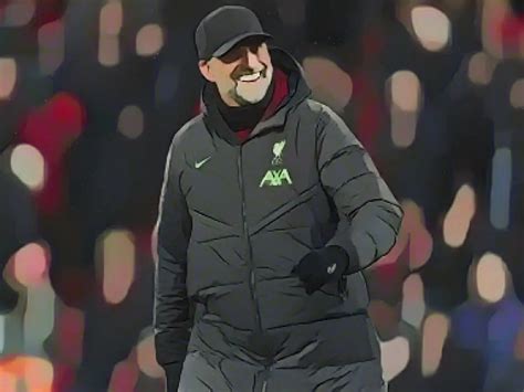 Liverpools Trainer Jürgen Klopp freut sich über schöne Tore in einem