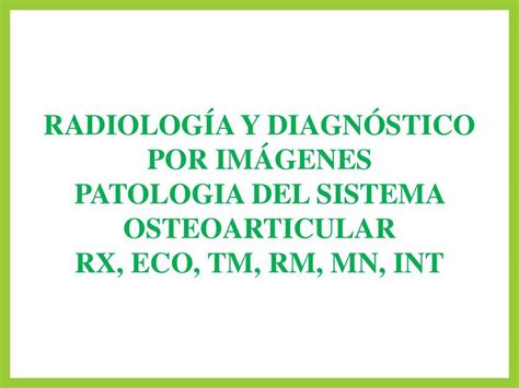 2 1 Patología del Sistema Osteoarticular LiquidOH uDocz