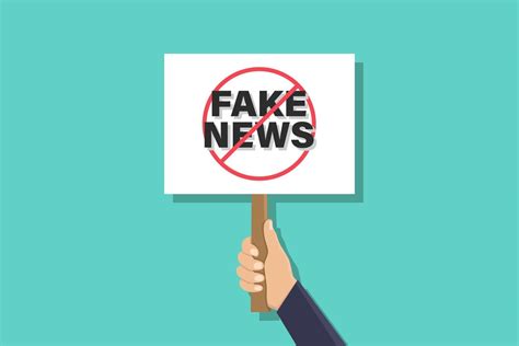 Stop Fake News Vector Design Illustration 6327623 Vector Art At Vecteezy