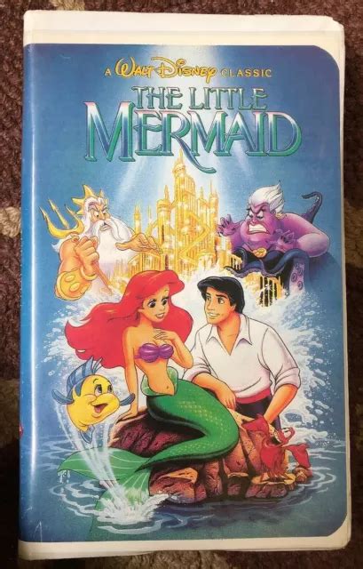 COUVERTURE INTERDITE DISNEY VHS La Petite Sirène retirée de la