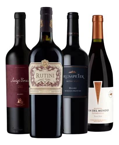 Vino Fin Del Mundo Rutini Trumpeter Luigi Bosca Pack