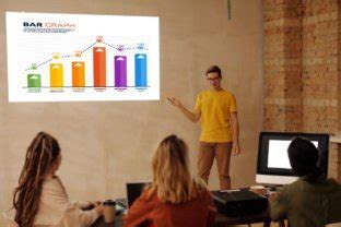 Bar Chart Infographic Template Graphic By Jongcreative Creative