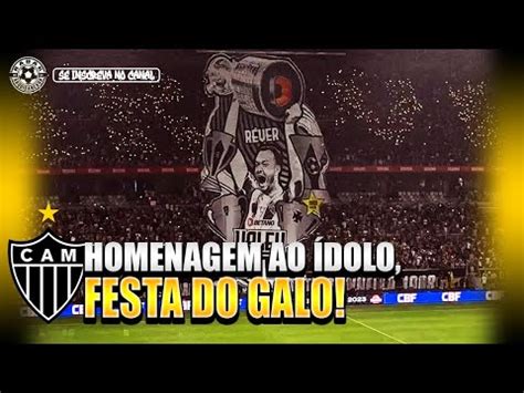 FESTA DA TORCIDA DO GALO NO MINEIRÃO HOMENAGEM AO ZAGUEIRO REVER