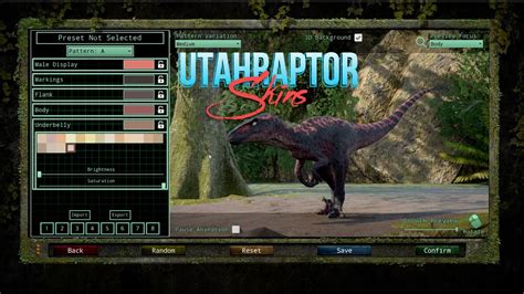 Utahraptor Skins System STRESS TEST Update 5 The Isle Evrima