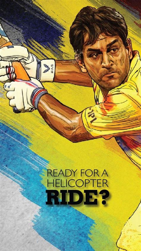 Ms Dhoni Helicopter Shot Wallpapers In Csk