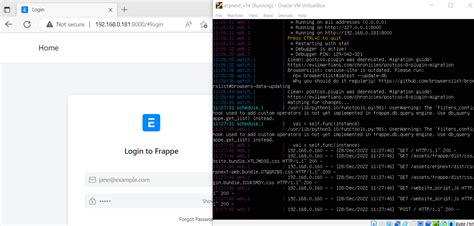 how to access site on localhost 8000 in developer mode setup frappe forum