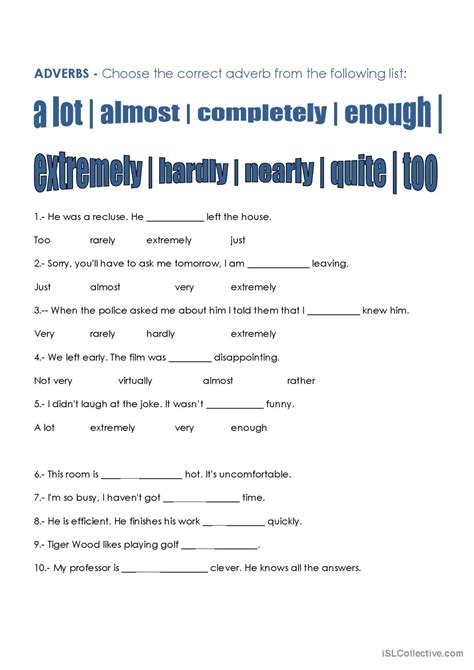 ADVERBS Français FLE fiches pedagogiques pdf doc