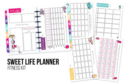 Fitness Planner Free Printable Atelier Yuwa Ciao Jp