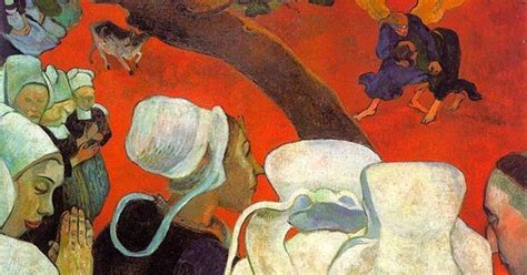 HISTORIA DEL ARTE temas imágenes y comentario GAUGUIN Visión
