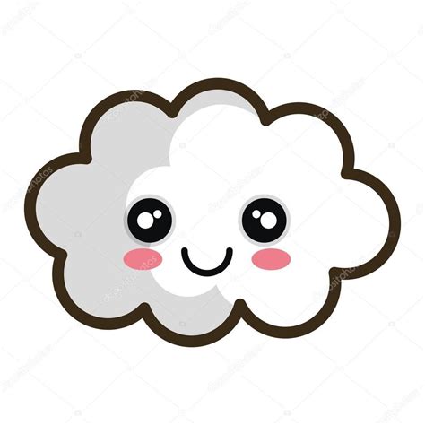 Dessin De Nuage Kawaii Nuage Kawaii Crpodt