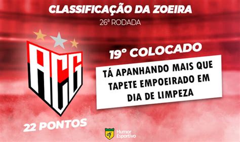 Veja como ficou a Classificação da Zoeira após a 26ª rodada do