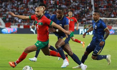 Amical le Maroc tenu en échec par le Cap Vert