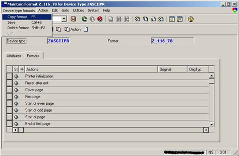 how to assign sap printer page format to device type sap basis easy