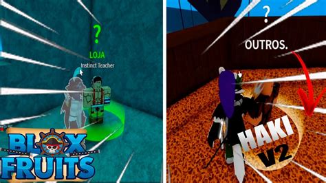 COMO PEGA O HAKI DA OBSERVAÇAO V2 BLOX FRUITS YouTube