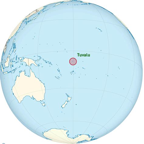 Tuvalu Map