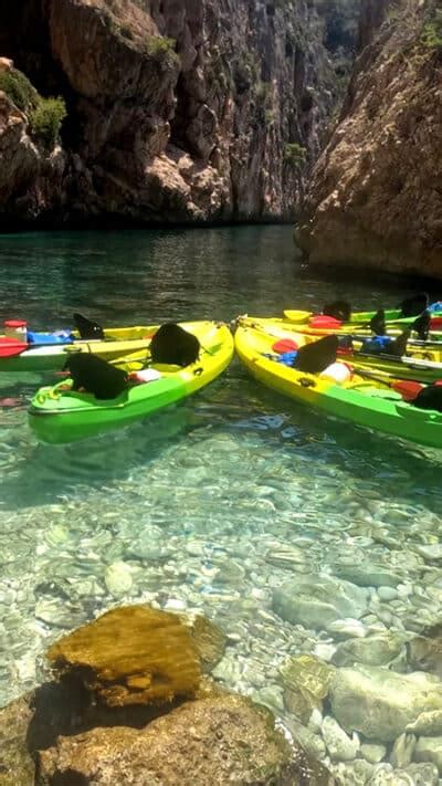 Découverte en Kayak Cala Portet Alicante