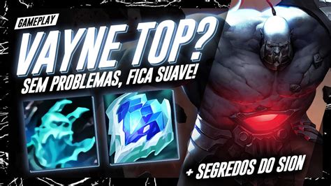 UMA DAS MELHORES GAMEPLAYS EXPLICATIVAS DE SION NO ELO MESTRE BR YouTube