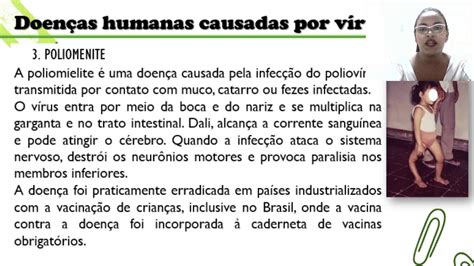 Aula de Biologia sobre Vírus