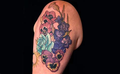 August Birth Flower Tattoo Ideas Infoupdate Org