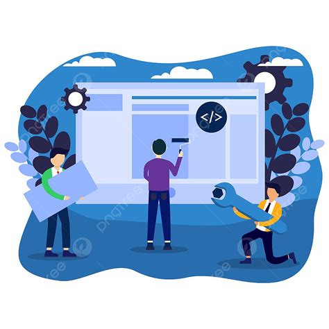 Web Design Concept Vector Design Images Web Development Concept Flat