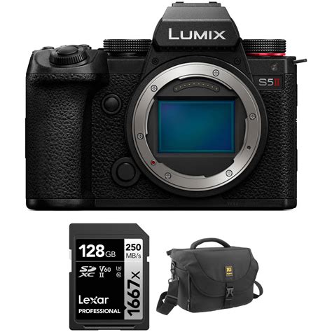 Panasonic Lumix S5 II Mirrorless Camera With Accessories Kit