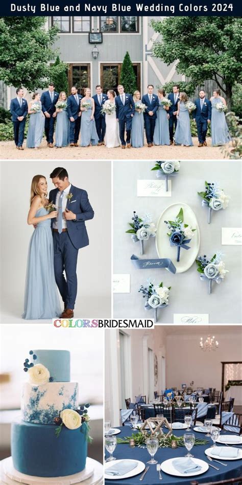 8 Lovely Dusty Blue Wedding Color Combos For 2024 Wedding Colors Blue