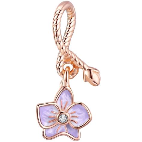 CHARMS KWIATEK Koralik Srebro Zawieszka 925 WatchMe Moda Sklep