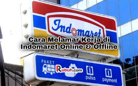 Cara Melamar Kerja Di Indomaret Lowongan Kerja Indomaret 2024 Rubuh