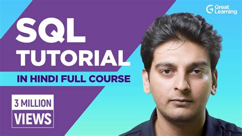 sql tutorial for beginners in hindi dbms tutorial sql full course in hindi great learning