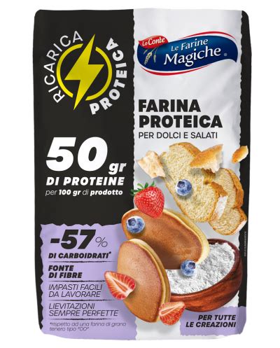 Farina Proteica Per Dolci E Salati 250g Le Farine Magiche