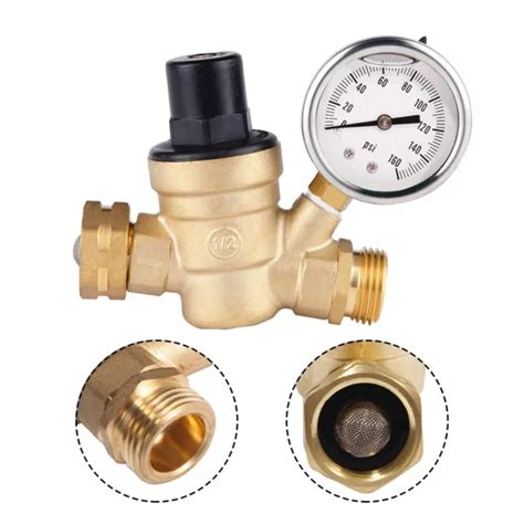 VANNE RÉGULATEUR DE pression d eau réglable pour camping car et