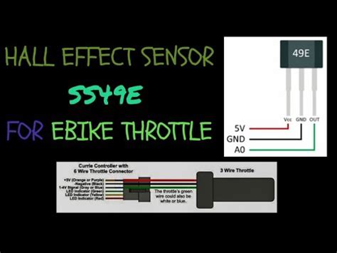 Use Hall Effect Sensor Ss E To Fix Your Ebike Throttle Youtube