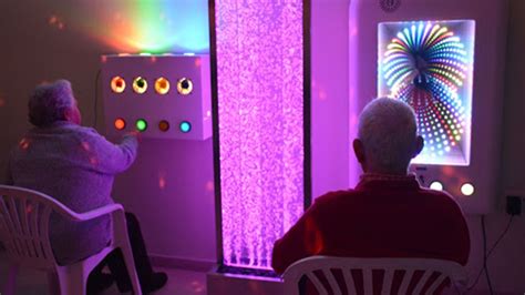 Sala Snoezelen Estimulación Sensorial para Adultos Mayores Grupo