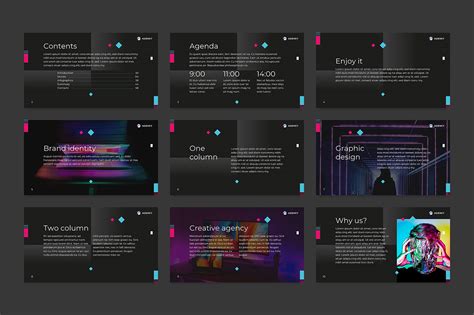 Creative Agency Powerpoint Presentation Template Behance