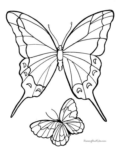 Butterfly Picture To Print And Color