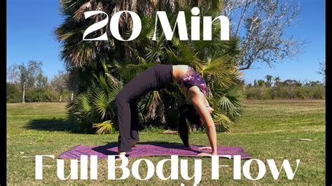 20 Min Yoga Full Body Flow YouTube