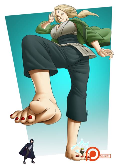 Commission ~ Beneath Hokage Clean Foot Ver By Spokleart On Deviantart