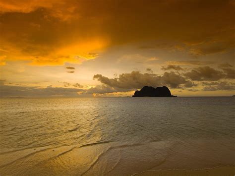 Papel de parede luz solar panorama Pôr do sol mar baía natureza