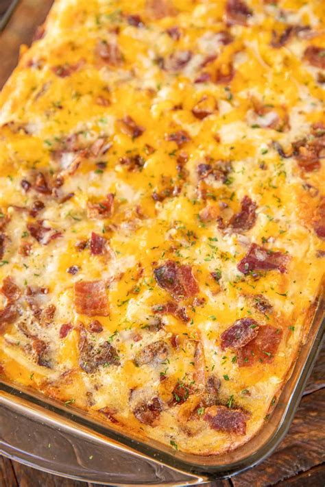 Cheesy Amish Breakfast Casserole Plain Chicken